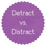 Detract & Distract | CAT @ Wordpandit